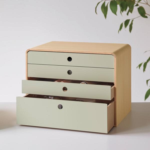 STOCK/ストック A4ファイルケース 幅35cm 小物収納 フリーボックス 書類ケース ファイル 卓上 ディノス dinos 人気 おしゃれなめらかな曲木が魅力の端正なA4ファイルケースA4ファイルごと収納できるサイズの曲木のファイルケ...