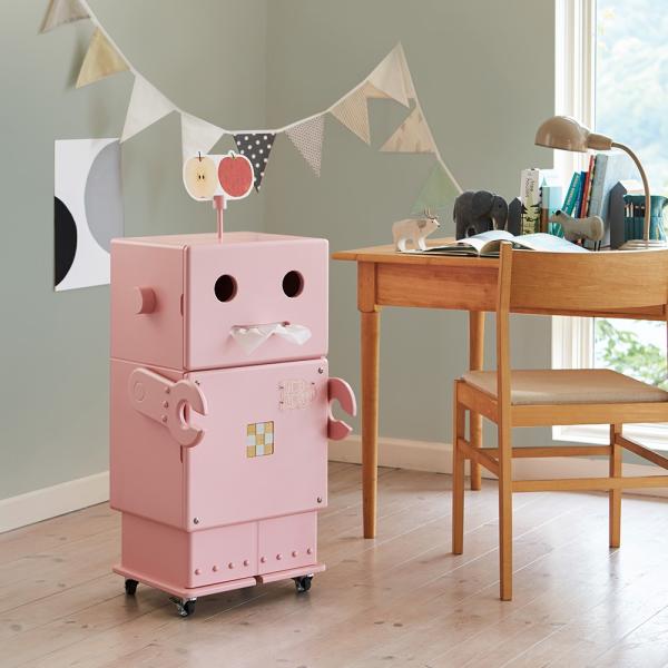 ROBIT/ロビット 収納ロボ 当店限定カラー［ete・えて］ キッズ ベビー 絵本ラック 絵本棚  爆買 ディノス dinos 人気 おしゃれ見るたび使うたびに 微笑むほどの可愛さ…ゲストを招いた時の 驚きの歓声もうれしい♪キッズはもちろ...