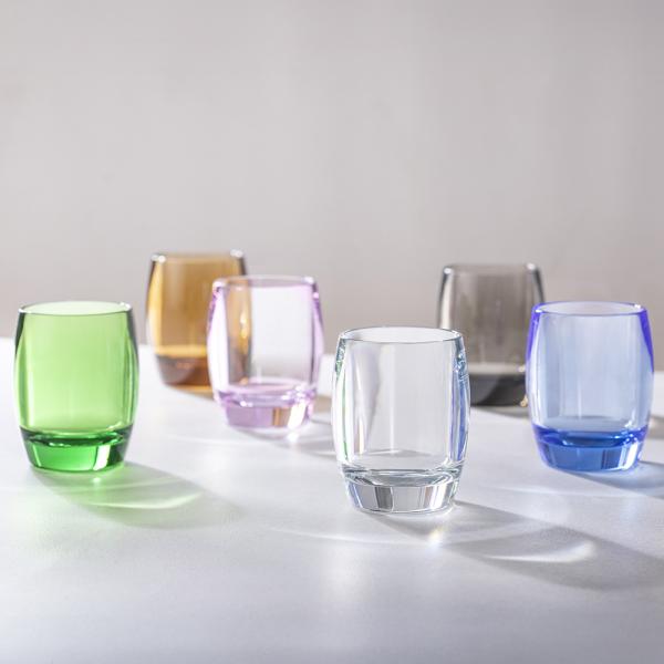 割れないグラスクリアタンブラー 同色２個組 食器 コップ ディノス dinos 人気 おしゃれ高級グラスみたいなのに、軽くて割れないから扱いやすい！ポリカーボネイトを使用。本物のガラスのような透明感と上質な手ざわりなのに、うっかり落としても...