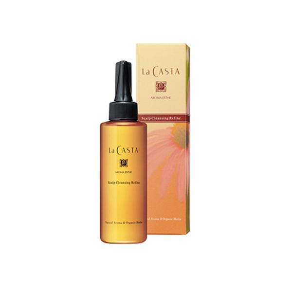 La CASTA/ラ・カスタ スキャルプクレンジング リファイン 150ml ヘアケア ヘッドスパ 頭皮マッサージ ヘアブラシ  ディノス ディノス dinos 人気 おしゃれセイヨウミザクラ果実エキス（保湿成分）を含む植物成分を配合し、ク...