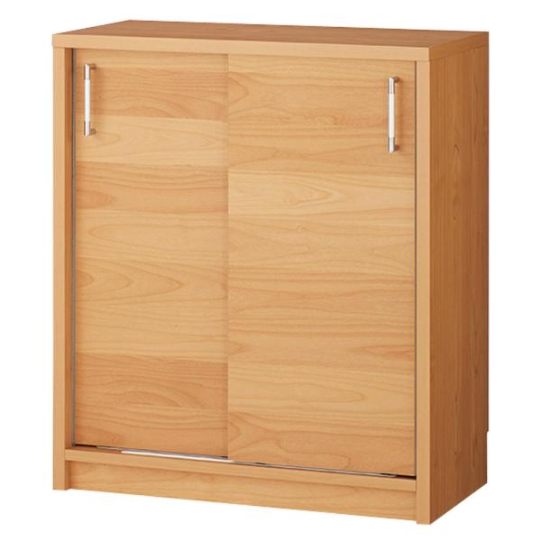 組立不要 アルダー引き戸頑丈本棚 幅75.5cm ロータイプ 本棚 ラック シェルフ ウッドラック 木製シェルフ ディノス dinos 人気 おしゃれ〜本を大切にする人のための、贅を尽くした造り〜細部までこだわった丁寧なつくりで、永きにわた...