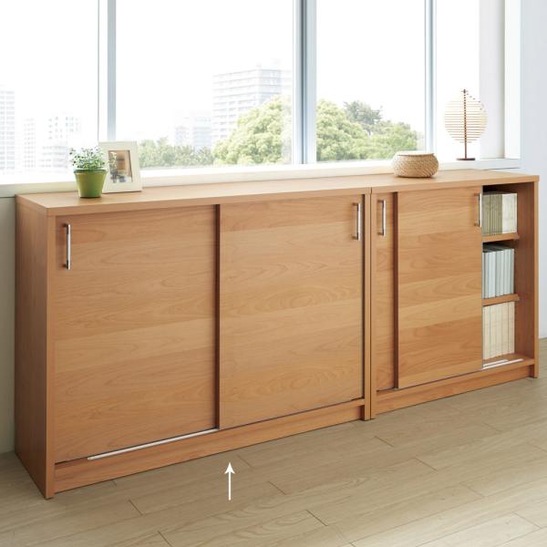 組立不要 アルダー引き戸頑丈本棚 幅120.5cm ロータイプ 本棚 ラック シェルフ ウッドラック 木製シェルフ ディノス dinos 人気 おしゃれ〜本を大切にする人のための、贅を尽くした造り〜細部までこだわった丁寧なつくりで、永きにわ...