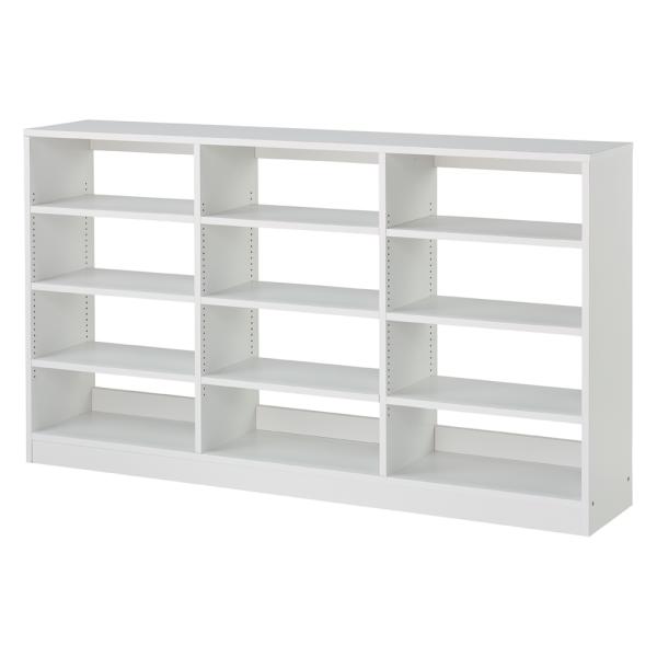 奥行き選べる背板オープン腰高本棚 幅150奥行29.5cm キッチン収納 キッチンカウンター下収納 ディノス dinos 人気 おしゃれこれなら置ける！奥行が足りない/深すぎる、幅が足りない/大きすぎる、裏にコンセントや脚元灯があって置けな...