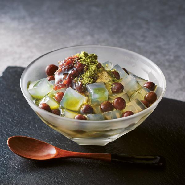 横浜「銚子屋」 こだわりお抹茶あんみつ 8個 スイーツ お菓子 和菓子 和スイーツ ディノス dinos 人気 おしゃれスイーツカテゴリー売上1位※2025年4月〜10月の売上実績リピ―ターの多い人気商品！北海道産の赤えんどう豆と小倉、宇治...