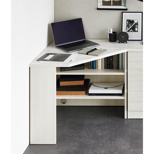 Delft/デルフト コーナーデスクシリーズ デスク左オープン 机 オフィス 事務 書斎机 ディノス dinos 人気 おしゃれ部屋の隅を最大限に活用できるコーナーデスク省スペースでもテレワークや日常作業に十分なスペースを確保できるコーナー...