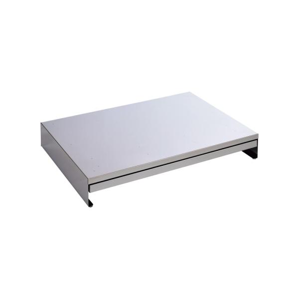 S-tena/ステナ ステンレス製 スライドテーブル付 レンジ下収納 幅45cm 引き出し無し キッチン収納 キッチンカウンター上収納 ディノス dinos 人気 おしゃれ電子レンジなどの家電の下に、収納・作業スペースを作れます電子レンジは...