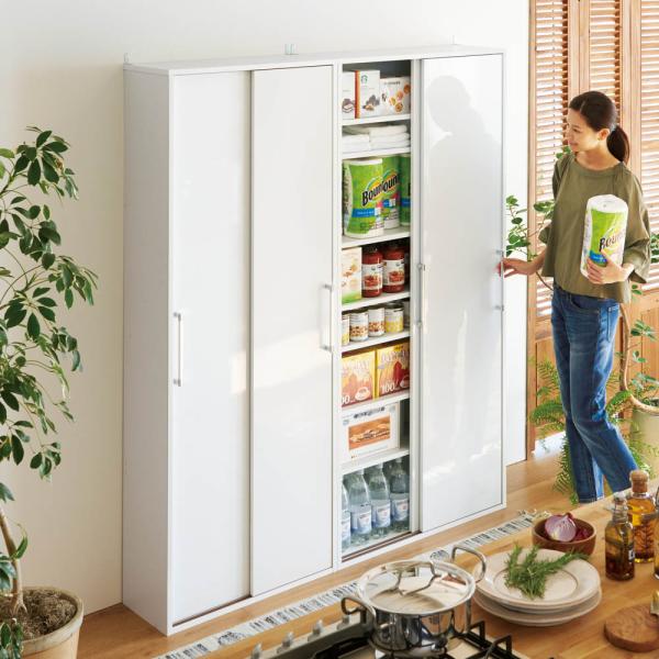 すっきり隠せる薄型引き戸収納庫 幅82.5cm トイレ 洗面所 ランドリー収納 洗面所収納 隙間収納 ディノス dinos 人気 おしゃれ幅82.5cmタイプ薄型でも収納力はたっぷり！省スペースに特化した引き戸収納奥行は薄型の29.5cm！...