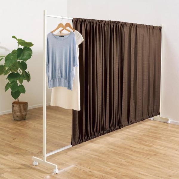 場所を選ばない伸縮パーテーション ハイタイプ 高さ181cm 幅229cm-304cm リビング収納 パーテーション 間仕切り ディノス dinos 人気 おしゃれ欲しい場所でさっと使える伸縮式間仕切り●無段階に伸縮できる間仕切りパーテーシ...