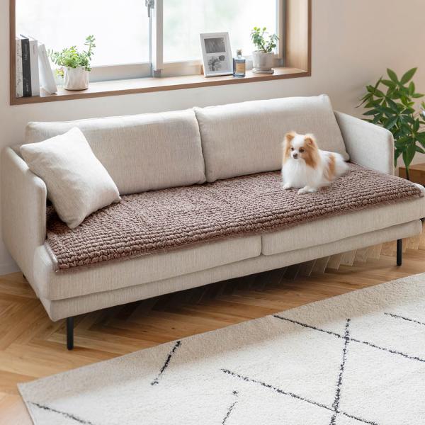 ≪約63×120cm≫イタリア製ソファプロテクター カバー類 ディノス dinos 人気 おしゃれ愛するペットや小さなお子さまと暮らす毎日もこのカバーがあれば、いつも笑顔でいられますペットの毛や汚れからソファを守る防汚性と立体構造による座り...