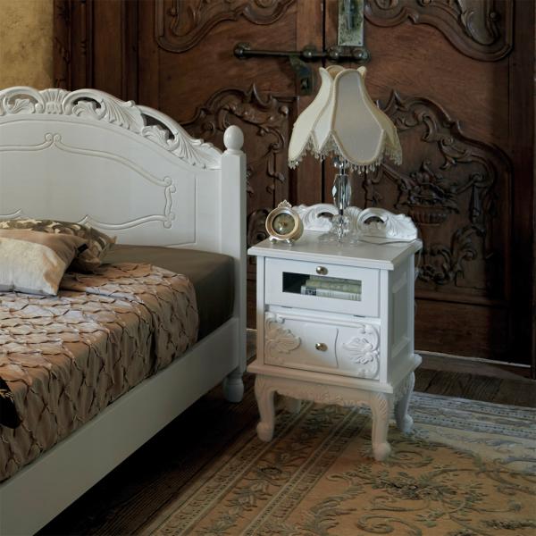 アンティーククラシックシリーズ ベッドサイドチェスト テーブル サイドテーブル ナイトテーブル ディノス dinos 人気 おしゃれ憧れのフランスのお部屋のような上質で洗練されたクラシックインテリアをご自宅で◆長年使いこまれたような味わいが...