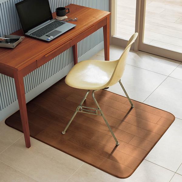 サンゲツ クッションフロア デスクマット カーペット ラグ マット フロアマット  ディノス ディノス dinos 人気 おしゃれサンゲツの床シートを使用した、はっ水・防汚・抗菌と高機能な、クッションフロア材のデスクマット。適度なクッション...