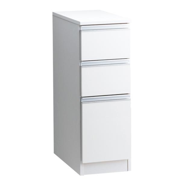 ［幅30奥行55高さ85cm］ キッチンすき間収納 引き出し3段 【Anyaシリーズ】 キッチン収納 キッチンストッカー 隙間収納 ディノス dinos 人気 おしゃれキッチンのすき間を有効活用できるすき間収納シリーズ●散らかりがちなキッチ...