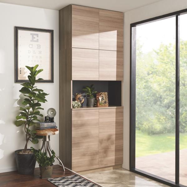 インテリアに合わせて8色＆13タイプから選べるシューズボックス オープン 幅90高さ180.5cm 下駄箱 玄関収納 シューズボックス ディノス dinos 人気 おしゃれあなたの個性を輝かせる！リフォームしたかのような玄関収納をあなたに。...