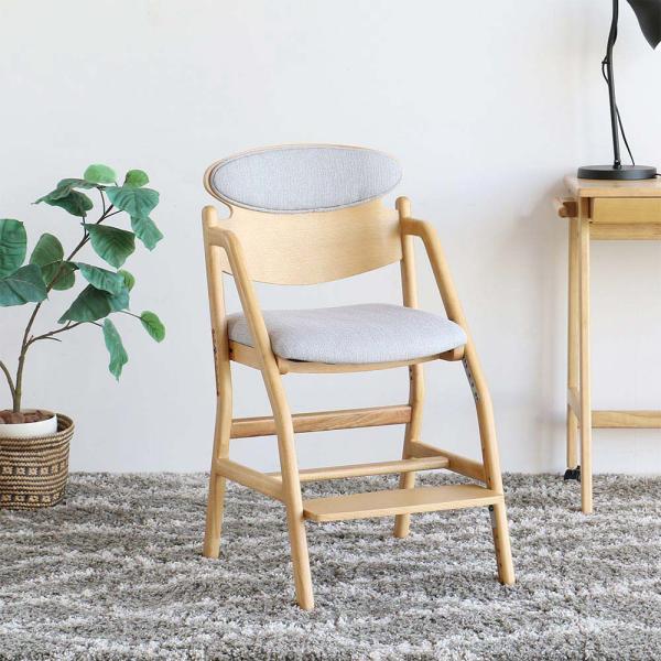 組立不要 頭のいい子を目指す子供チェア プレミアム 幅45.5cm奥行50cm-58cm高さ85cm 子供部屋 キッズ収納 家具 子供用学習椅子 キッズチェア ディノス dinos 人気 おしゃれ正しい姿勢で座れる椅子で、子どもが勉強に集中...