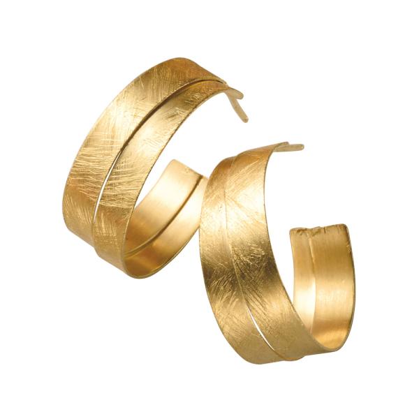 Prima Preziosi/プリマプレッジオシ SV デザインピアス ジュエリー アクセサリー シルバー製  爆買 ディノス dinos 人気 おしゃれ 30代 40代 50代 60代 レディース≪Gold≫イタリア製ならではのテクスチャ...