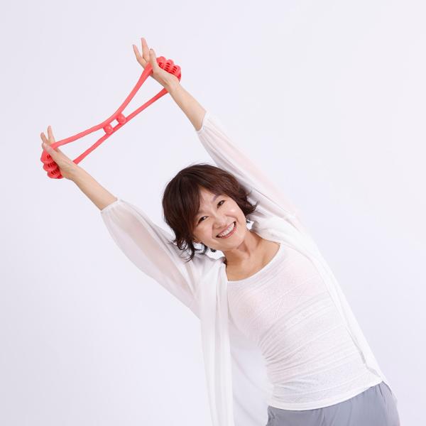 樫木裕実がたどり着いた 全身健康！万能バンド マッサージ 健康グッズ 健康器具 ディノス dinos 人気 おしゃれ毎日簡単に楽しく使って手軽に全身エクササイズ！トレーナー歴40年以上のカリスマボディメイクトレーナー樫木裕実さんがこだわった...