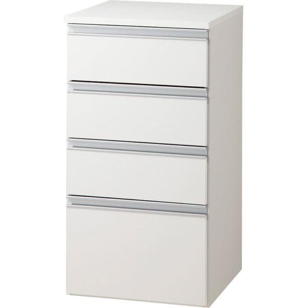 ランドリーラック ボックス 完成品 洗面所 脱衣所 日本製 隙間 棚 洗面台 横 タンス 小物 組立不要 収納物に優しい サニタリーすき間チェスト 幅45cm ディノス dinos 人気 おしゃれ幅45cmタイプ（お届け商品）洗面所にぴった...