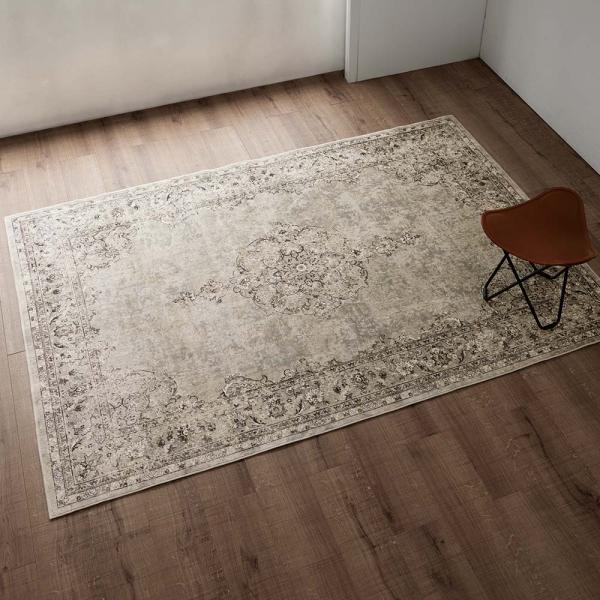 ≪約95cm×140cm≫ ベルギー製ラグ Namur/ナミュール カーペット ラグ マット カバー ディノス dinos 人気 おしゃれかすれた表情が織りなす、淡い美しさ。様々な見え方がインテリアを彩る。