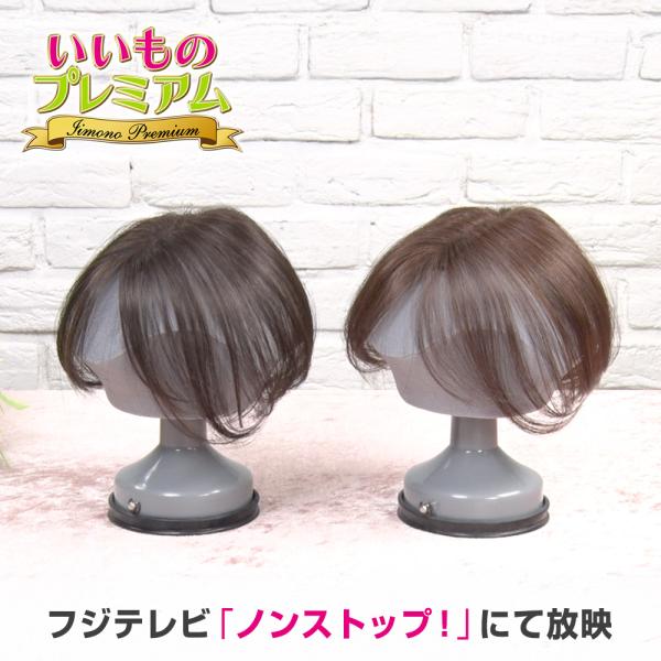 ポンっとのせるだけ簡単ウィッグ 美容 ヘアケア器具 ディノス dinos 人気 おしゃれポンっとのせて馴染ませるだけの簡単ウィッグ！金具なしで装着できる「シートタイプ型ウィッグ」！髪のトップの気になる部分にポンっとのせてなじませるだけ！ファ...