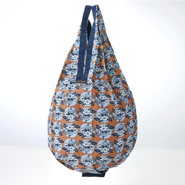 Shupatto/シュパット エコバッグ（コンパクトDrop）ムーミン・リトルミイお得なMサイズ２個セット 生活雑貨 便利グッズ 日用品 ディノス dinos 人気 おしゃれ 30代 40代 50代 60代 レディース森の中のムーミンと、花...