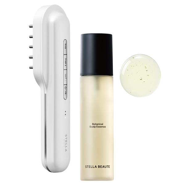 STELLA BEAUTE/ステラボーテ レーザー＆EMS リフトブラシ 特別セット ボディケア 脱毛器 ディノス dinos 人気 おしゃれ1台で美髪×美顔エイジングケア(*1)注目の「LLLT」がディノスに登場！EMSやRFといった定番...
