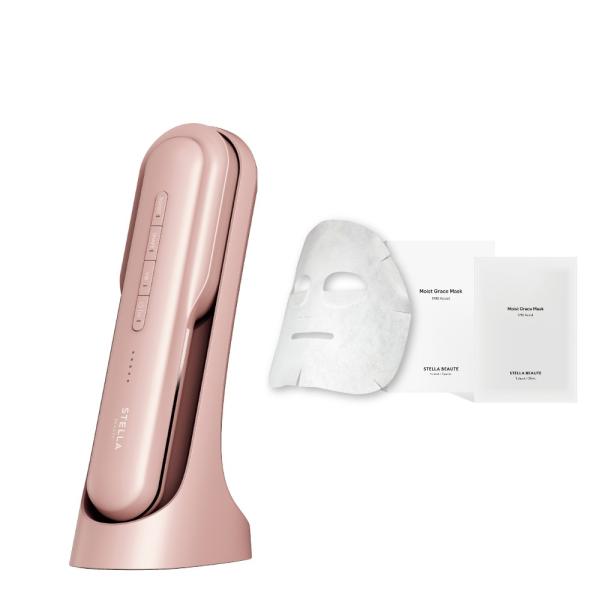 STELLA BEAUTE/ステラボーテ レーザー＆EMSリフトブラシPRO2.0 集中美肌ケアセット フェイスケア 美顔器 ディノス dinos 人気 おしゃれ髪の土台となる頭皮、さらにお顔や全身までこれ1台で整えるEMSやRFの定番機能...