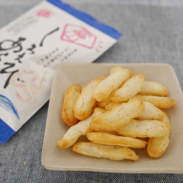 丸米製菓 しろえびあられ 24袋 スイーツ お菓子 和菓子 和スイーツ  ディノス ディノス dinos 人気 おしゃれ富山湾でしか取れないしろえびをお餅に搗き込んで焼き上げ、あっさりな塩味に仕上げました。しろえびの風味と甘みが楽しめるあら...