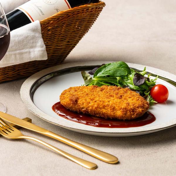 「イル・ド・レ」 坂井宏行監修 ソースで楽しむポークカツレツ6枚 お惣菜 洋惣菜 ディノス dinos 人気 おしゃれサクサクと香しい衣に包まれた、柔らかいロースを使用した旨みが染み出るポークカツレツ。シェフお気に入りの、フォンドボーに赤ワ...