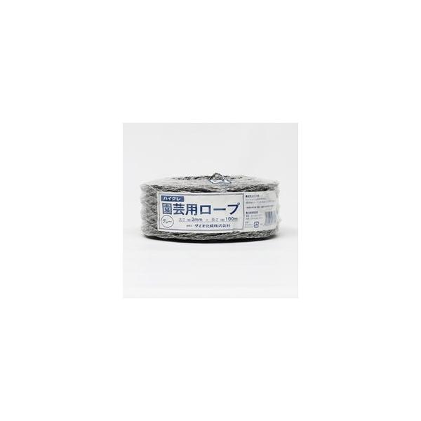 ■製品仕様■色    ：グレイ長さ　：100m太さ　：約2mm材 質 ：ポリエチレン・ポリエステル原産国：日本