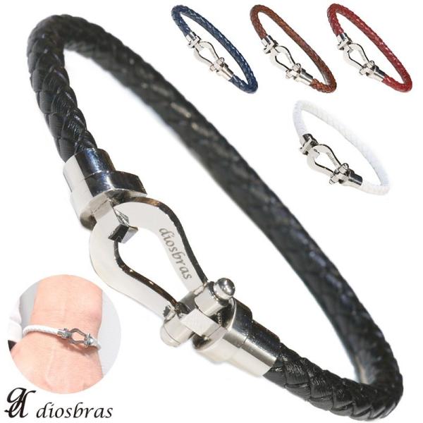 アメカジ系 サロン系など幅広く活躍してくれること間違いナシ!!細身でオススメな１品です♪プレゼントにも喜ばれると思いますよ★◆仕様◆■レザー幅：5ｍｍ■サイズ：メンズ：内径18cm(ブレス全長20cm)               レディー...