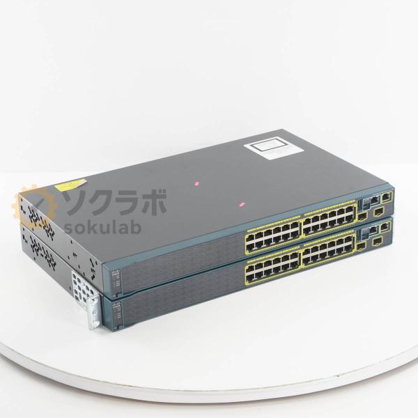 型番補足:Catalyst 2960-S Series SI【商品の状態】【保証あり】使用されていたものを入荷いたしました。あくまでも中古品としてご理解の上でご購入お願いいたします。詳細は写真にてご確認ください。【当商品について】【外観・動...