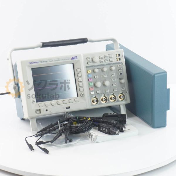 電源コード:ありソフトウェア:あり取扱説明書:ありPROBE:ありPROBE型番:P6139B*4型番補足:TDS3054C TDS3000C DPO製造番号:C016957校正保証:校正2026年8月まで有効仕様:商品サイズ:500MHz...