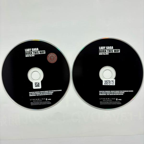 ※ディスクのみの販売となります。ジャケット・歌詞カードはございません。※再生確認済。原盤・正規品。オリジナルビニールケースに封入してお送りします。アーティスト名：レディー・ガガ　Lady Gaga【収録曲】Marry The NightBo...