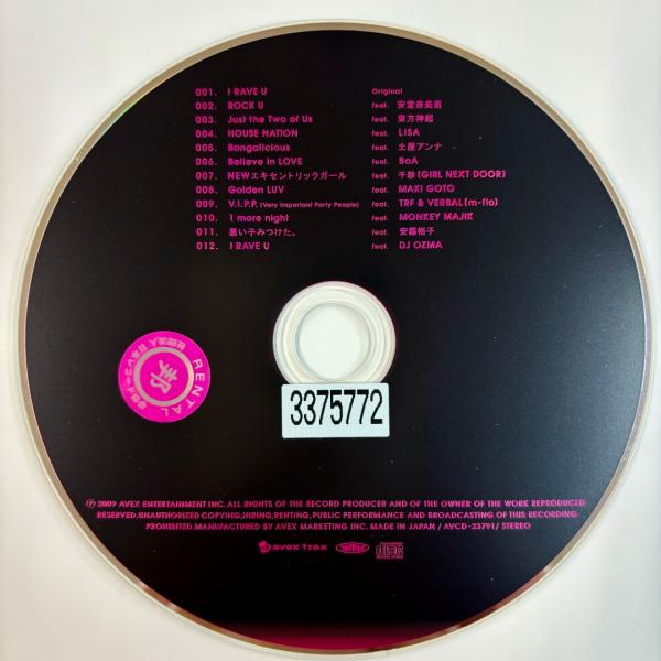 アーティスト名：ravexm−floの☆Taku Takahashiらによるプロデュース・チーム、ravexのアルバム。ダンス音楽とJ−POPの新たな融合をテーマに、多彩で遊び心のあるトラックを届けてくれる。【収録曲】I RAVE U (O...