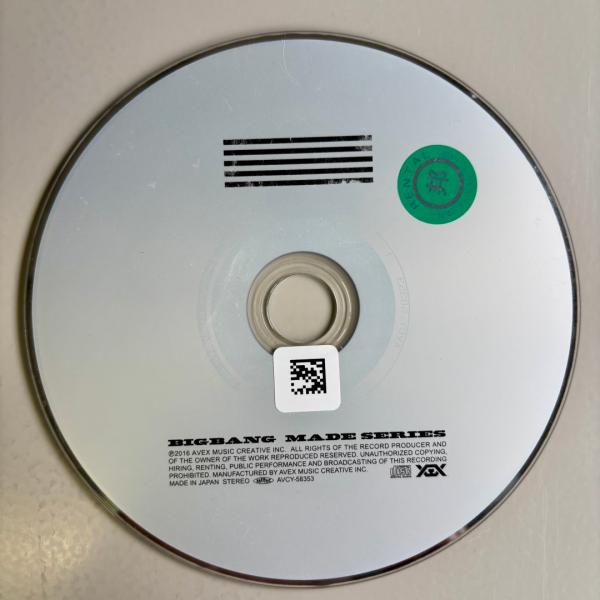 ※ディスクのみの販売となります。ジャケット・歌詞カードはございません。※再生確認済。原盤・正規品。オリジナルビニールケースに封入してお送りします。【収録曲】LOSERBANG BANG BANGIF YOULOSER -KR Ver.-BA...