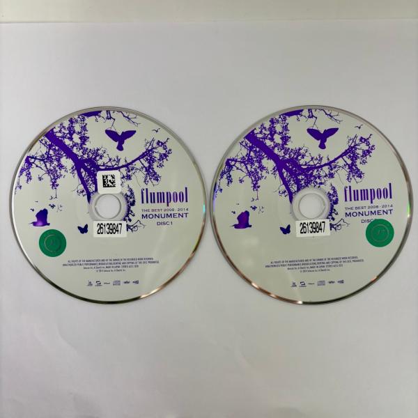 ※ディスクのみの販売となります。ジャケット・歌詞カードはございません。※再生確認済。原盤・正規品。オリジナルビニールケースに封入してお送りします。アーティスト名：flumpoolデビュー5周年アニバーサリーイヤーを飾る初のベスト・アルバム。...