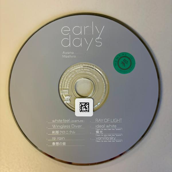 ※ディスクのみの販売となります。ジャケット・歌詞カードはございません。※再生確認済。原盤・正規品。オリジナルビニールケースに封入してお送りします。【収録曲】white feel -overture-Wingless Diver刹那クロニクル...