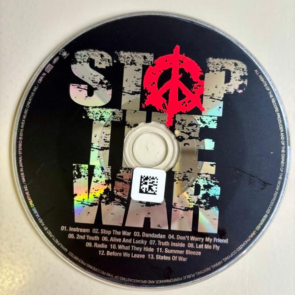 ※ディスクのみの販売となります。ジャケット・歌詞カードはございません。※再生確認済。原盤・正規品。オリジナルビニールケースに封入してお送りします。【収録曲】1.Instream2.Stop The War3.Dandadan4.Don't ...