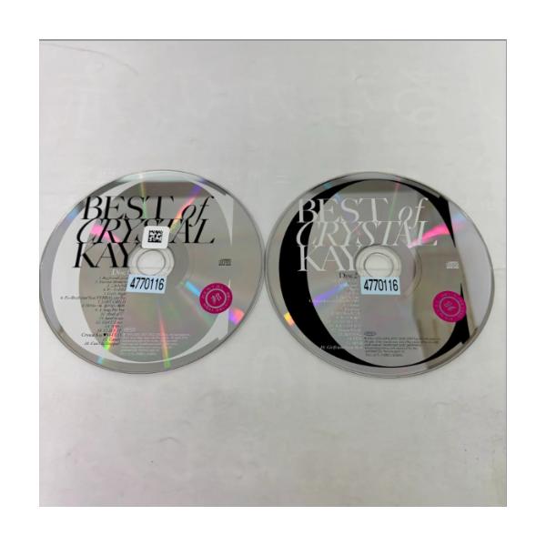 ※ディスクのみの販売となります。ジャケット・歌詞カードはございません。※再生確認済。原盤・正規品。オリジナルビニールケースに封入してお送りします。2009年7月にデビュー10周年を迎えたCrystal Kayの、9月2日リリースのベスト。デ...