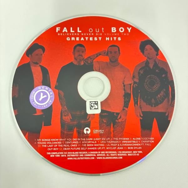 ※ディスクのみの販売となります。ジャケット・歌詞カードはございません。※再生確認済。原盤・正規品。オリジナルビニールケースに封入してお送りします。【収録曲】1.My Songs Know What You Did in the Dark (...