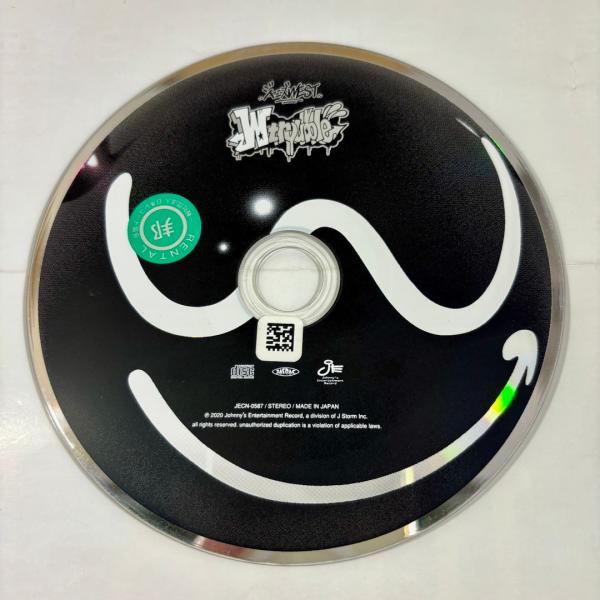 ※ディスクのみの販売となります。ジャケット・歌詞カードはございません。※再生確認済。原盤・正規品。オリジナルビニールケースに封入してお送りします。アーティスト名：ジャニーズWESTジャニーズWEST、通算6枚目のフルアルバム。“ジャニーズW...