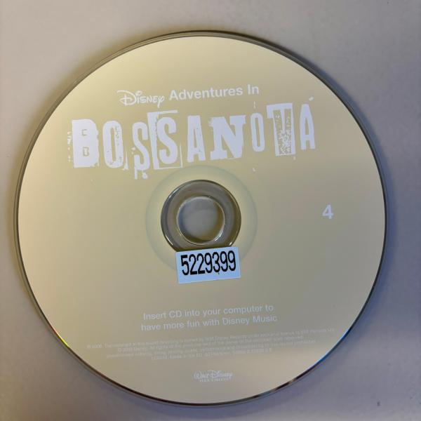 ※ディスクのみの販売となります。ジャケット・歌詞カードはございません。※再生確認済。原盤・正規品。オリジナルビニールケースに封入してお送りします。ディズニーの名曲を本格的なボッサ・ノヴァ・スタイルでカバーしたコンピレーション・アルバム。ブラ...