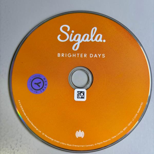 ※ディスクのみの販売となります。ジャケット・歌詞カードはございません。※再生確認済。原盤・正規品。オリジナルビニールケースに封入してお送りします。【収録曲】1.Brighter Days2.Came Here for Love3.Feels...