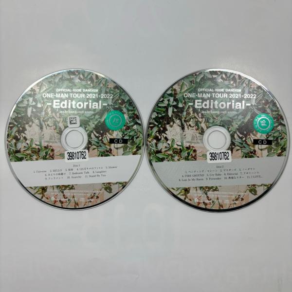 ※ディスクのみの販売となります。ジャケット・歌詞カードはございません。※再生確認済。原盤・正規品。オリジナルビニールケースに封入してお送りします。アーティスト名：Official髭男dism　　Official髭男dismが、2021年9月...