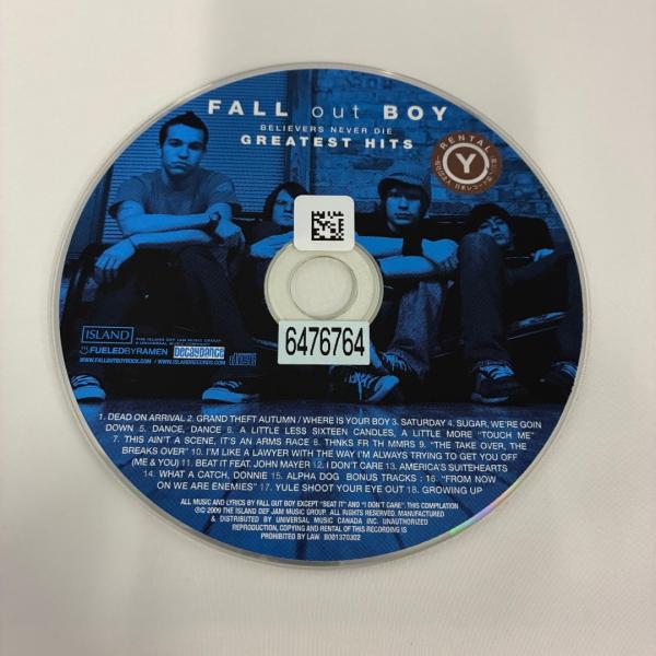 ※ディスクのみの販売となります。ジャケット・歌詞カードはございません。※再生確認済。原盤・正規品。オリジナルビニールケースに封入してお送りします。【収録曲】1.Dead on Arrival2.Grand Theft Autumn/Wher...