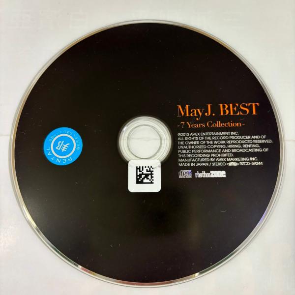 ※ディスクのみの販売となります。ジャケット・歌詞カードはございません。※再生確認済。原盤・正規品。オリジナルビニールケースに封入してお送りします。アーティスト名：May J.マルチリンガル・アーティスト、May J．初のベスト・アルバム。【...