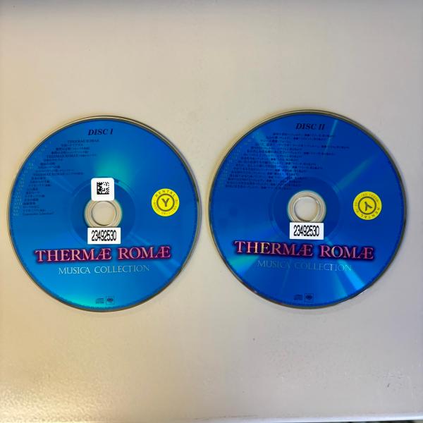 ※ディスクのみの販売となります。ジャケット・歌詞カードはございません。※再生確認済。原盤・正規品。オリジナルビニールケースに封入してお送りします。【収録曲】THERMAE ROMAE皇帝ハドリアヌス驚愕の文明 (フルーツ牛乳篇)驚愕の文明 ...