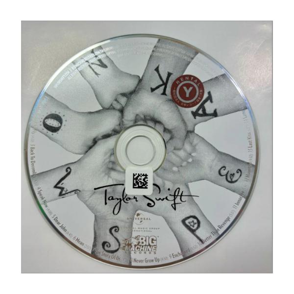 ※ディスクのみの販売となります。ジャケット・歌詞カードはございません。※再生確認済。原盤・正規品。オリジナルビニールケースに封入してお送りします。前作『フィアレス』(2009年)の大ヒット、2009年度のグラミー賞最優秀アルバム賞を最年少の...