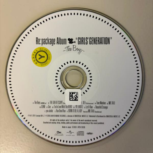 ※ディスクのみの販売となります。ジャケット・歌詞カードはございません。※再生確認済。原盤・正規品。オリジナルビニールケースに封入してお送りします。【収録曲】The Boys [JAPANESE ver.]THE GREAT ESCAPE [...