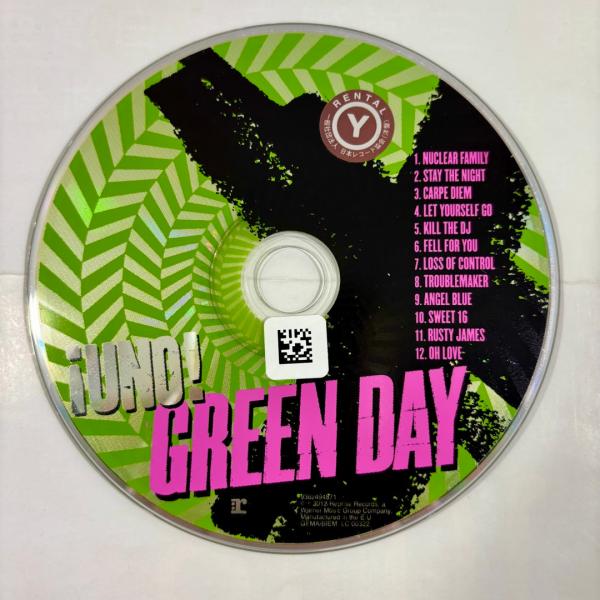 ※ディスクのみの販売となります。ジャケット・歌詞カードはございません。※再生確認済。原盤・正規品。オリジナルビニールケースに封入してお送りします。アーティスト名：グリーン・デイロック・シーンの救世主、グリーン・デイ。3作連続リリース・アルバ...